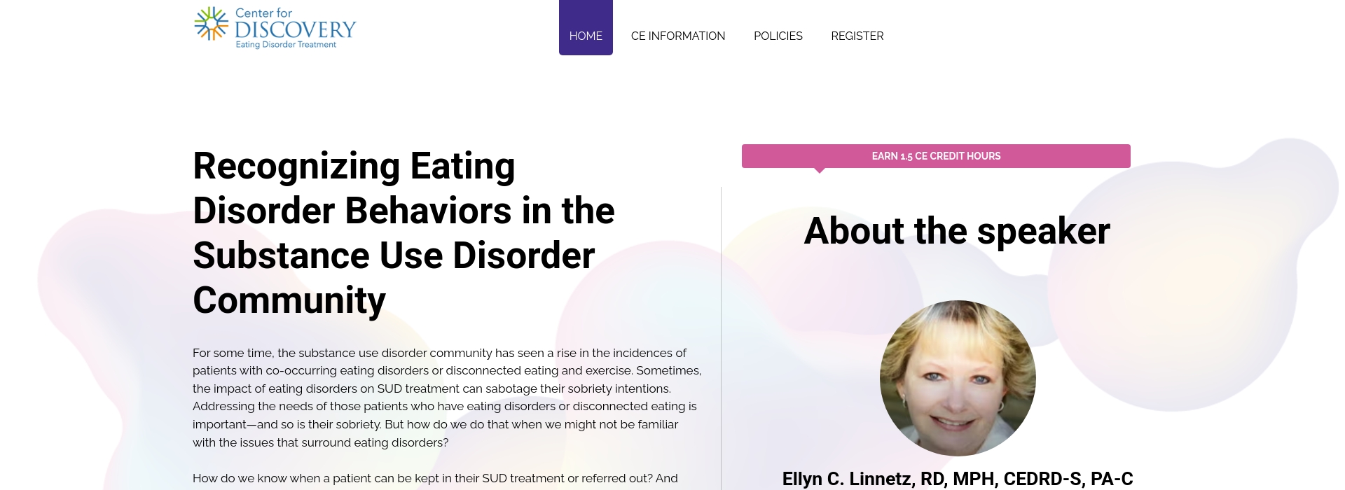Recognizing Eating Disorder Behaviors in the Substance Use Disorder ...